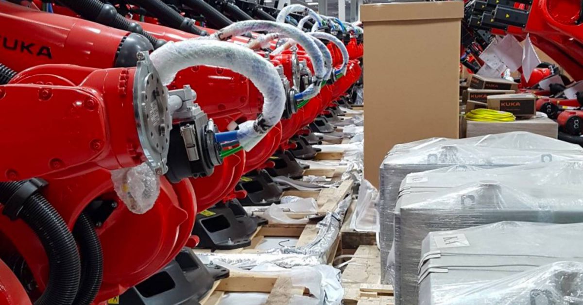 Gigafactory má novou armádu robotů na výrobu Modelu 3 | TESLAFAN